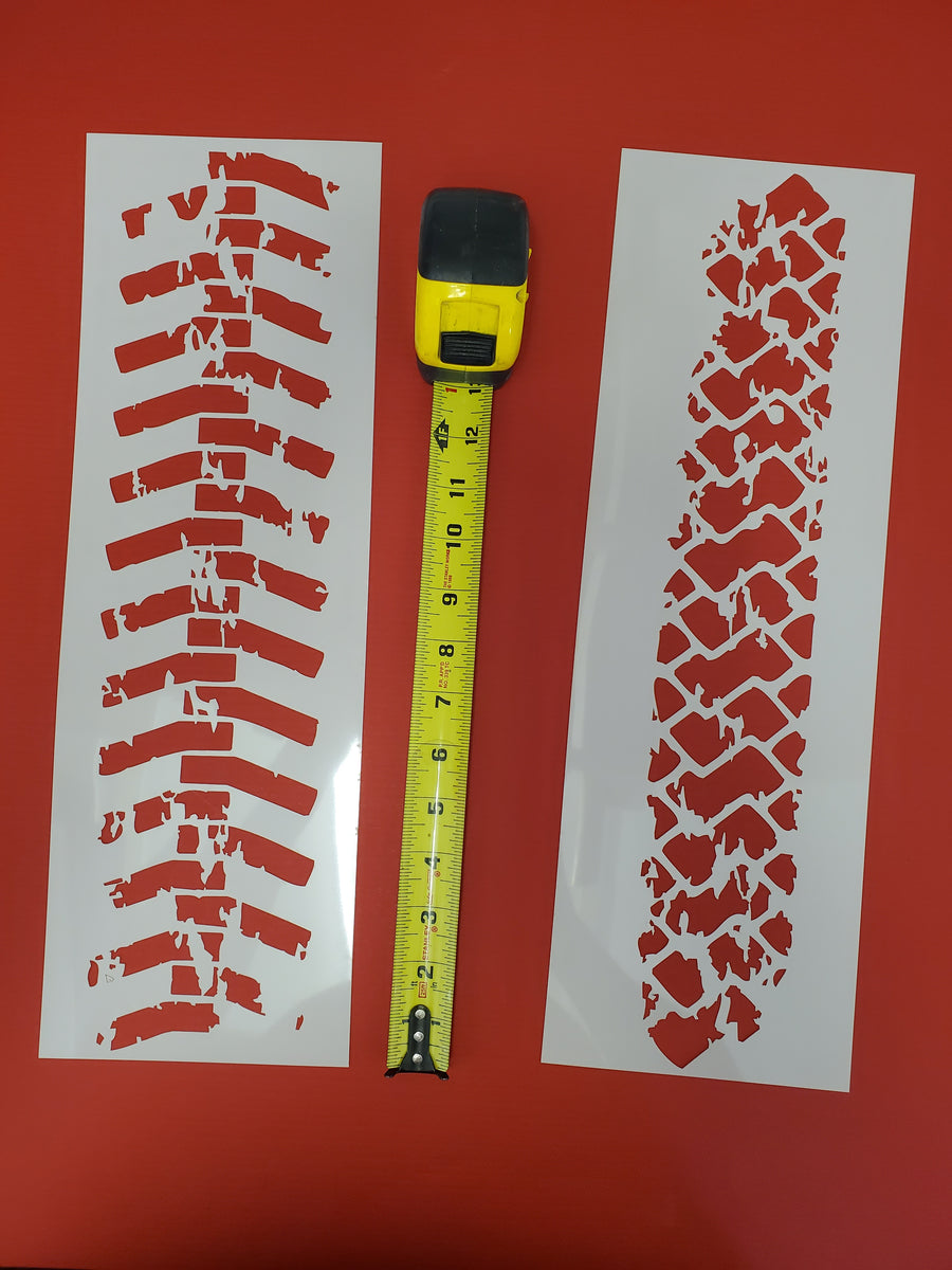 Tire tread set 2 – HammAirArt and Stencils