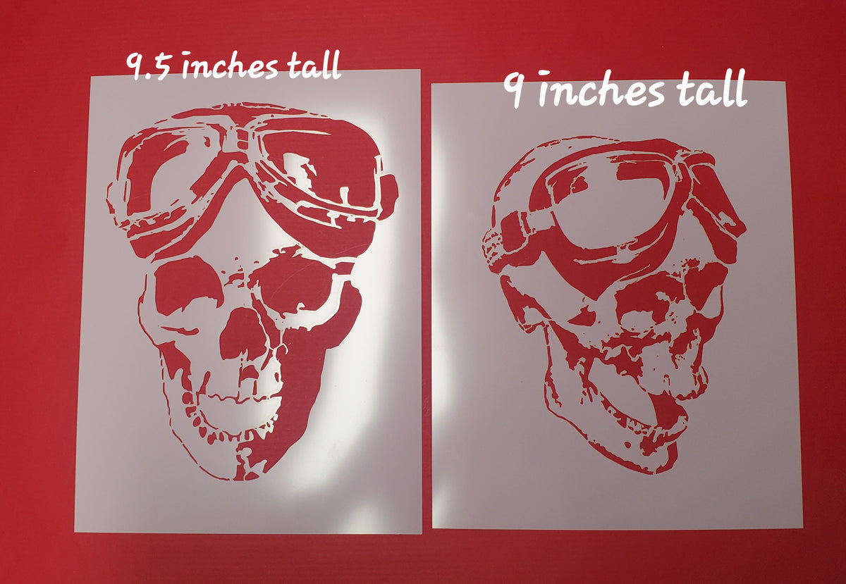 Pilot Skulls – HammAirArt and Stencils