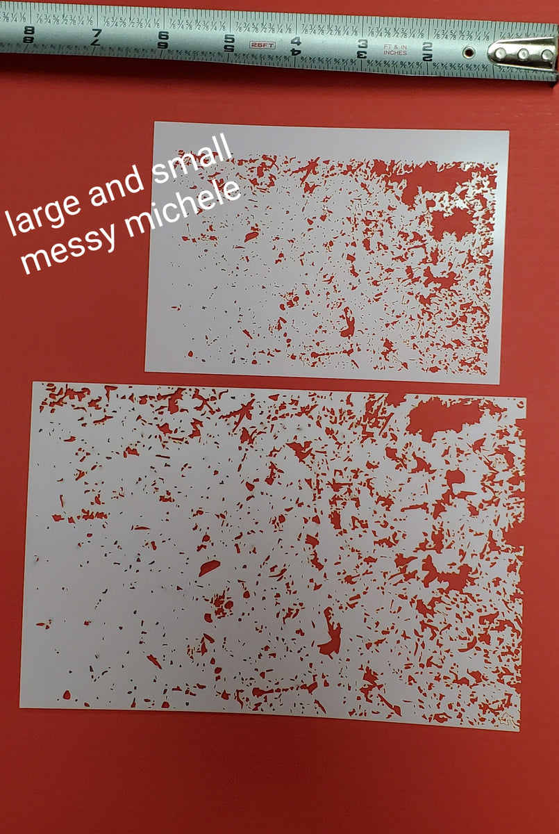 Messy Michele (Large) – HammAirArt and Stencils